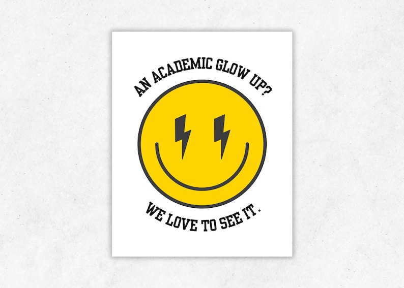 Gen Z Classroom Posters – Black & White Retro Teacher Decor, 9 Poster ...