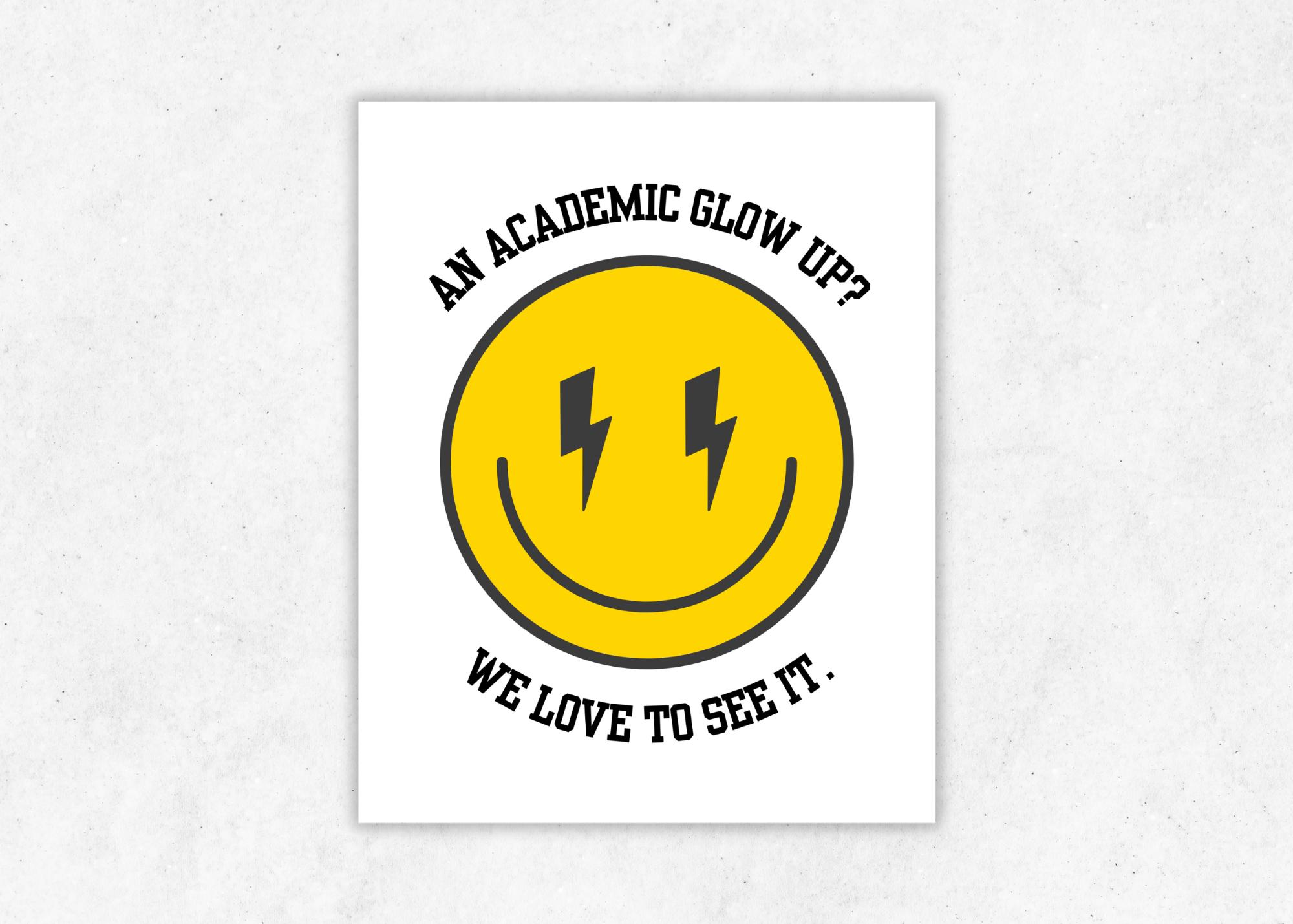 Retro Gen-z Motivational Classroom Posters: Black & White Middle and ...