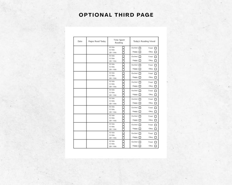 Classroom Reading Tracker Set: Student Reading Log (editable Canva ...