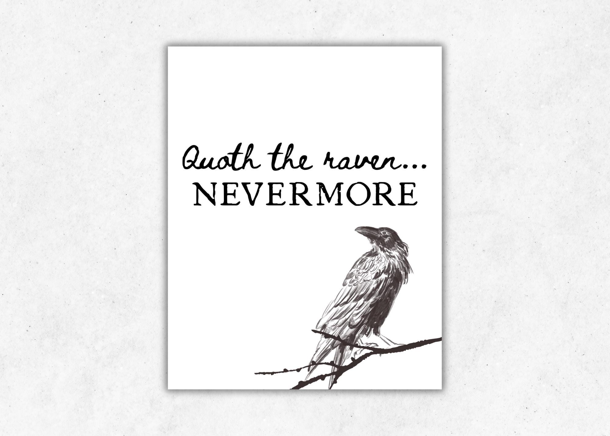 Edgar Allan Poe Posters | Gothic Poetry Wall Art | ELA Classroom Decor ...
