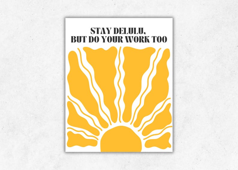 Gen Z Motivational Classroom Posters | Retro Aesthetic Wall Decor ...