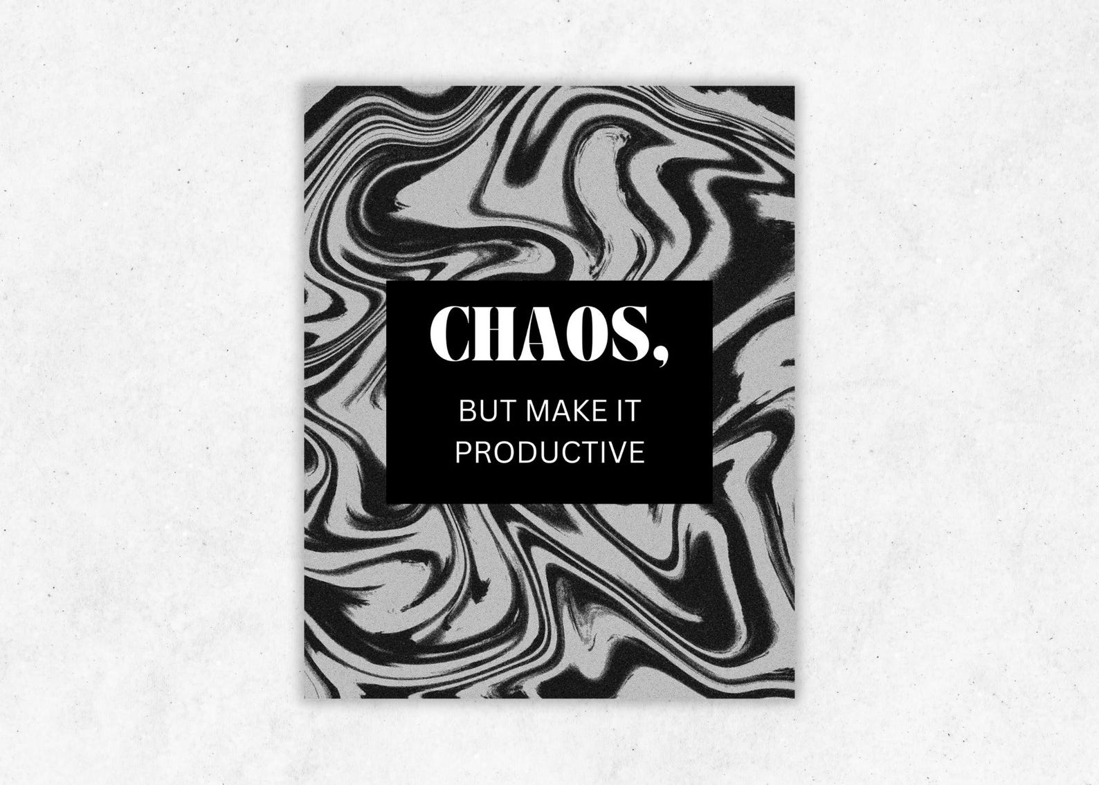 Retro Gen-z Motivational Classroom Posters: Black & White Middle and ...
