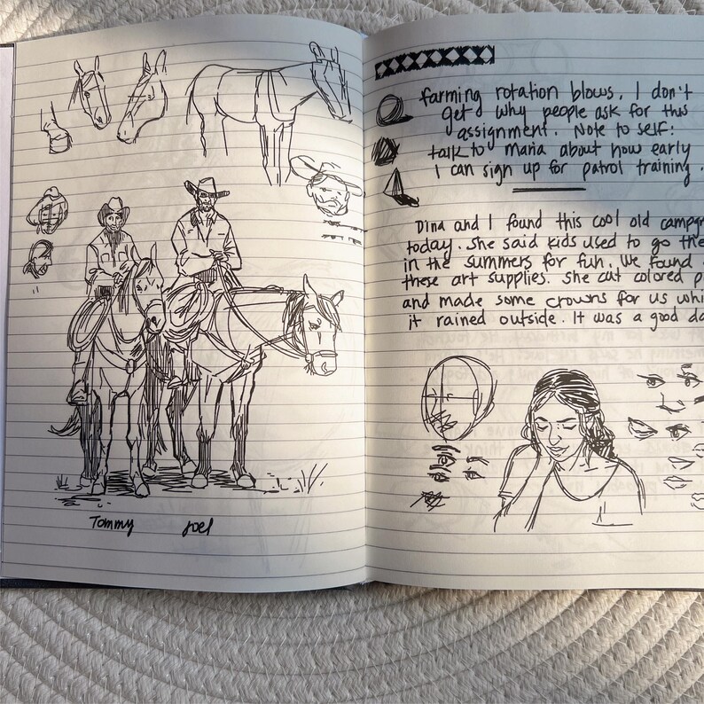 The Last of Us Ellie Journal Cosplay Prop Replica | TLOU Ellie's ...