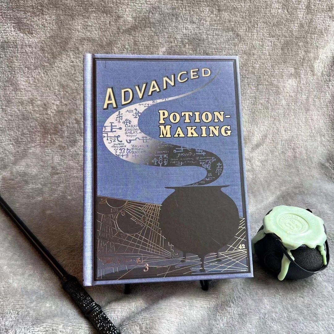 Advanced Potion-making Book Replica – A5 Hardcover With Full Alchemy ...