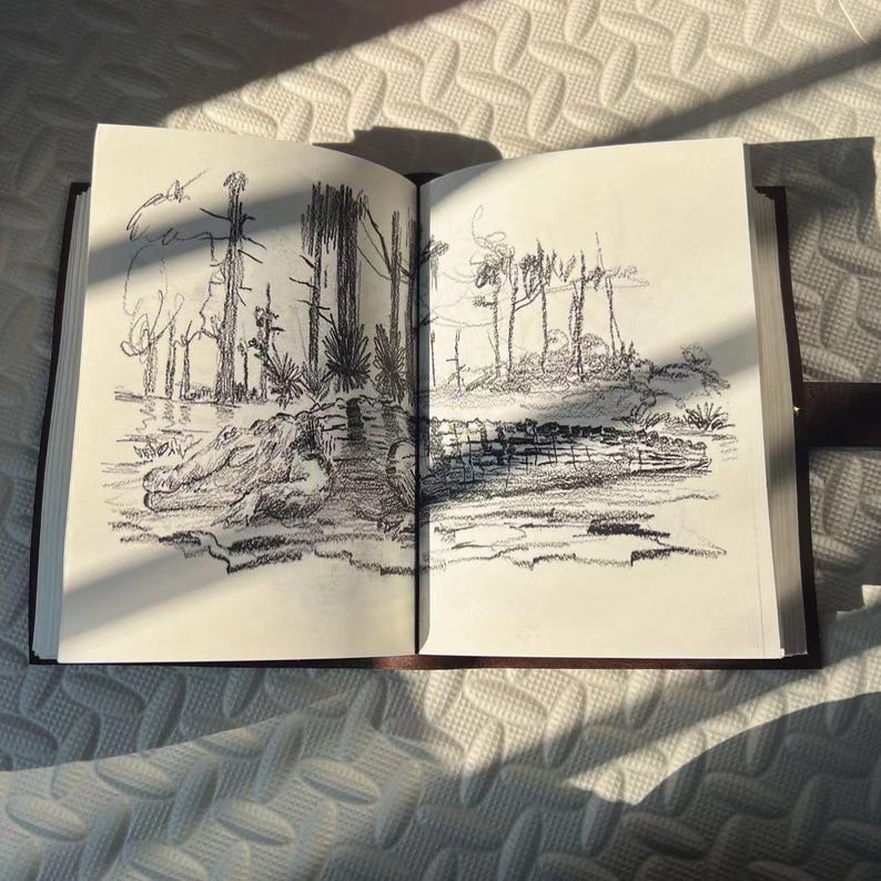 Arthur Morgan Journal Replica Hand-stitched Genuine Leather Diary With ...