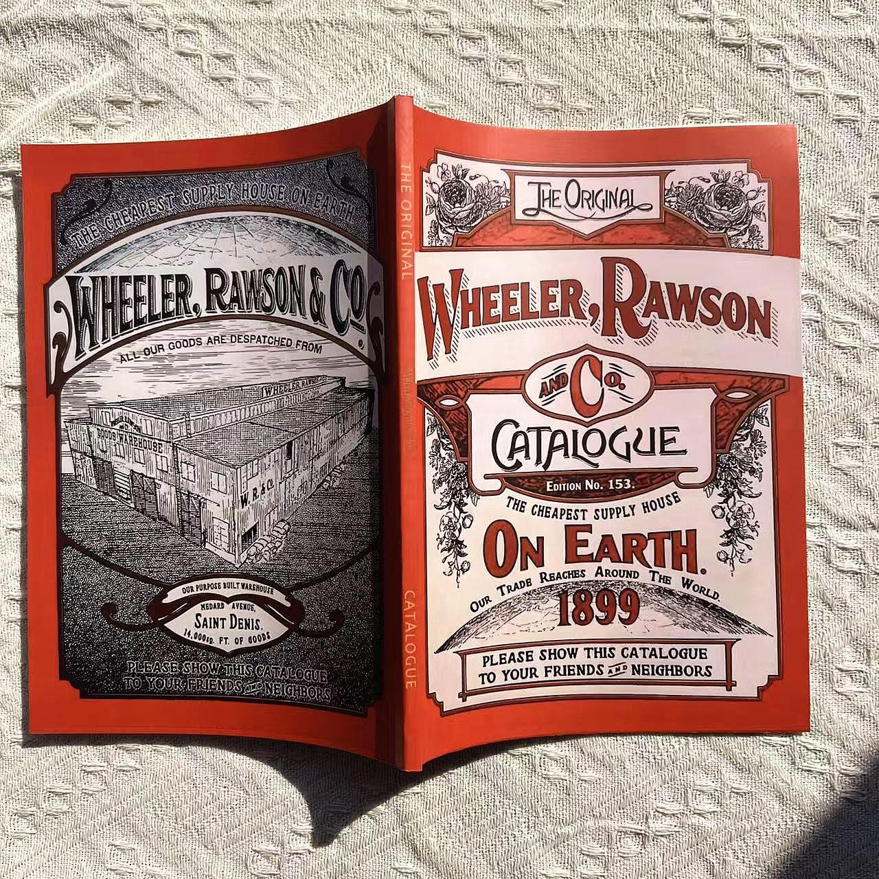 Wheeler Rawson & Co. Catalogue Replica B5 Size, 126 Pages, RDR2 ...