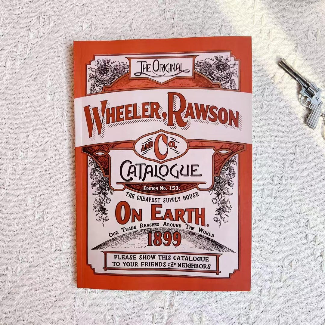Wheeler Rawson & Co. Catalogue Replica B5 Size, 126 Pages, RDR2 ...