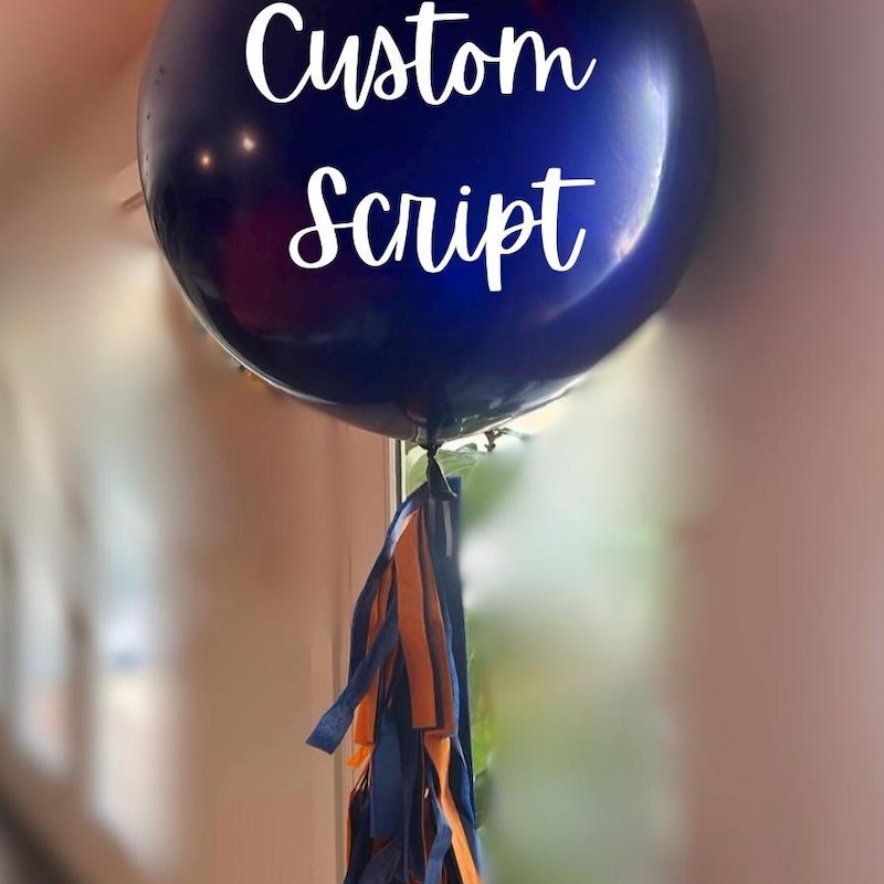 Large Personalized Balloons - Etsy