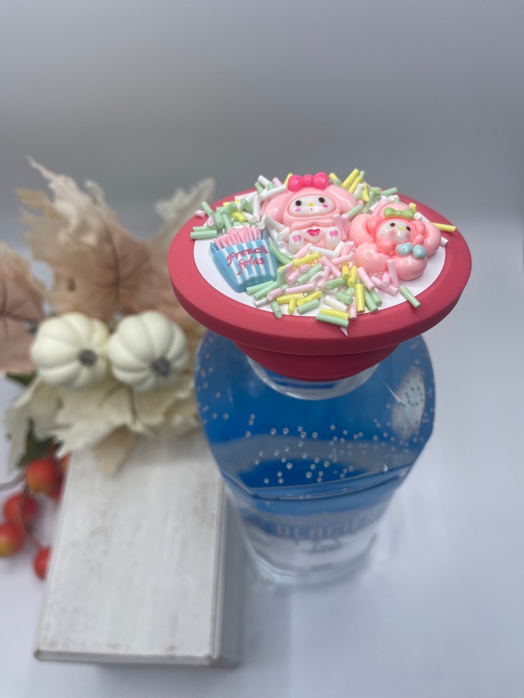 BPA Free, Easy Grip My Melody Bottle Cap, Identify Bottle Cap Cover for ...