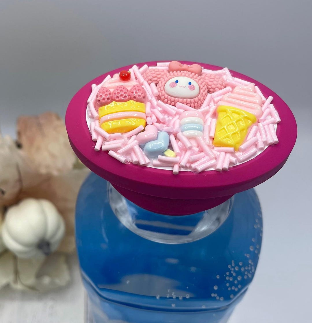 BPA Free, Easy Grip My Melody Bottle Cap, Identify Bottle Cap Cover for ...