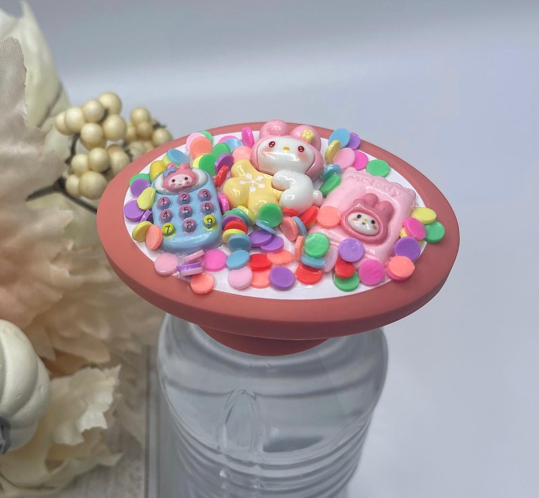 BPA Free, Easy Grip My Melody Bottle Cap, Identify Bottle Cap Cover for ...