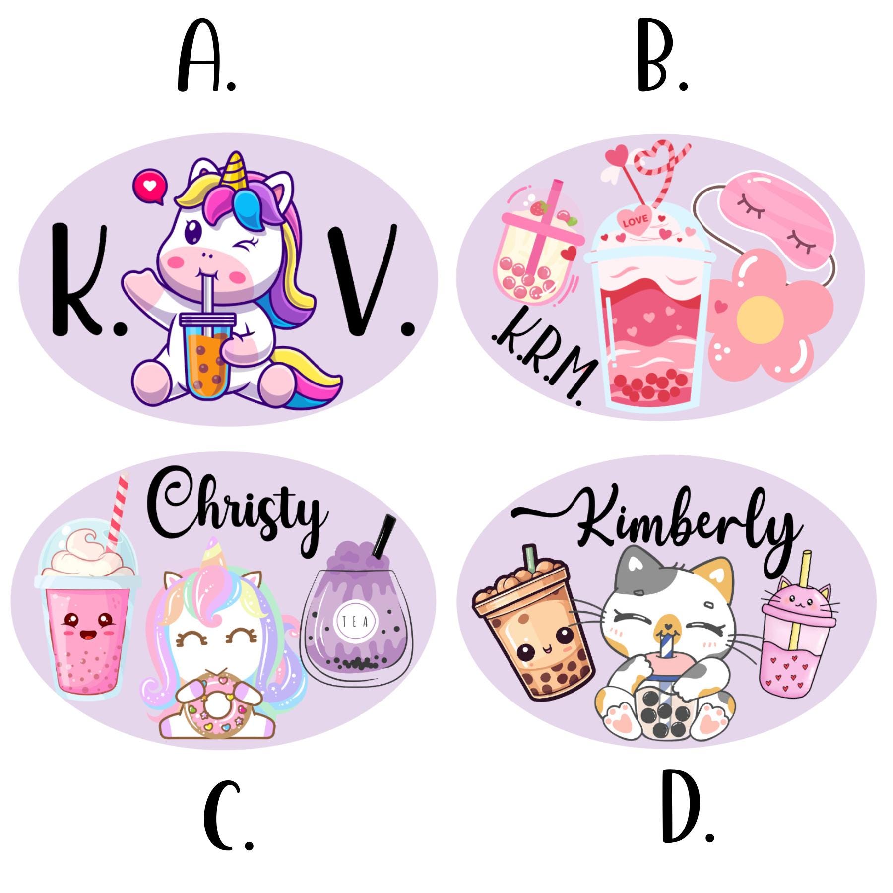 Bubble Tea Time, Bubble Tea, Easy Grip Career Title Bottle Cap ...