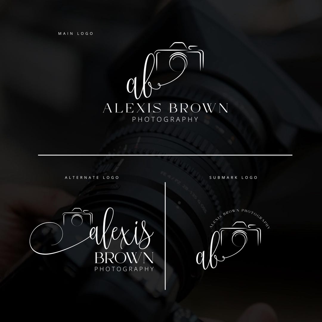 Camera Logo, Circle Logo, Photography Logo Design, Photography ...