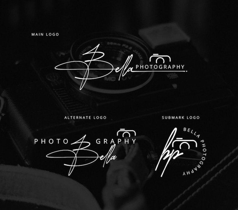 Camera Logo, Photography Logo, Signature Logo, Photographer Logo, Logo ...