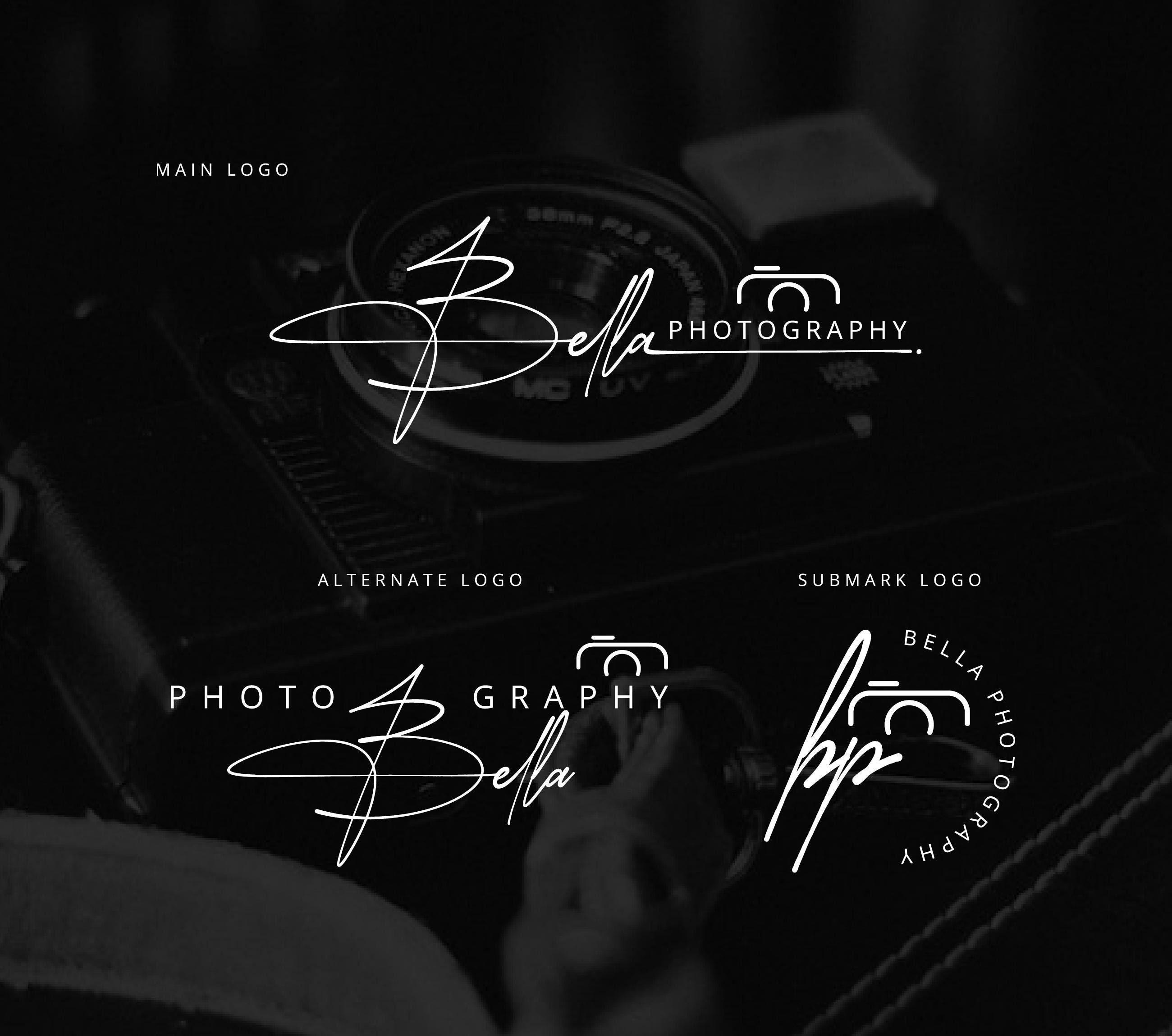 Camera Logo, Photography Logo, Signature Logo, Photographer Logo, Logo ...