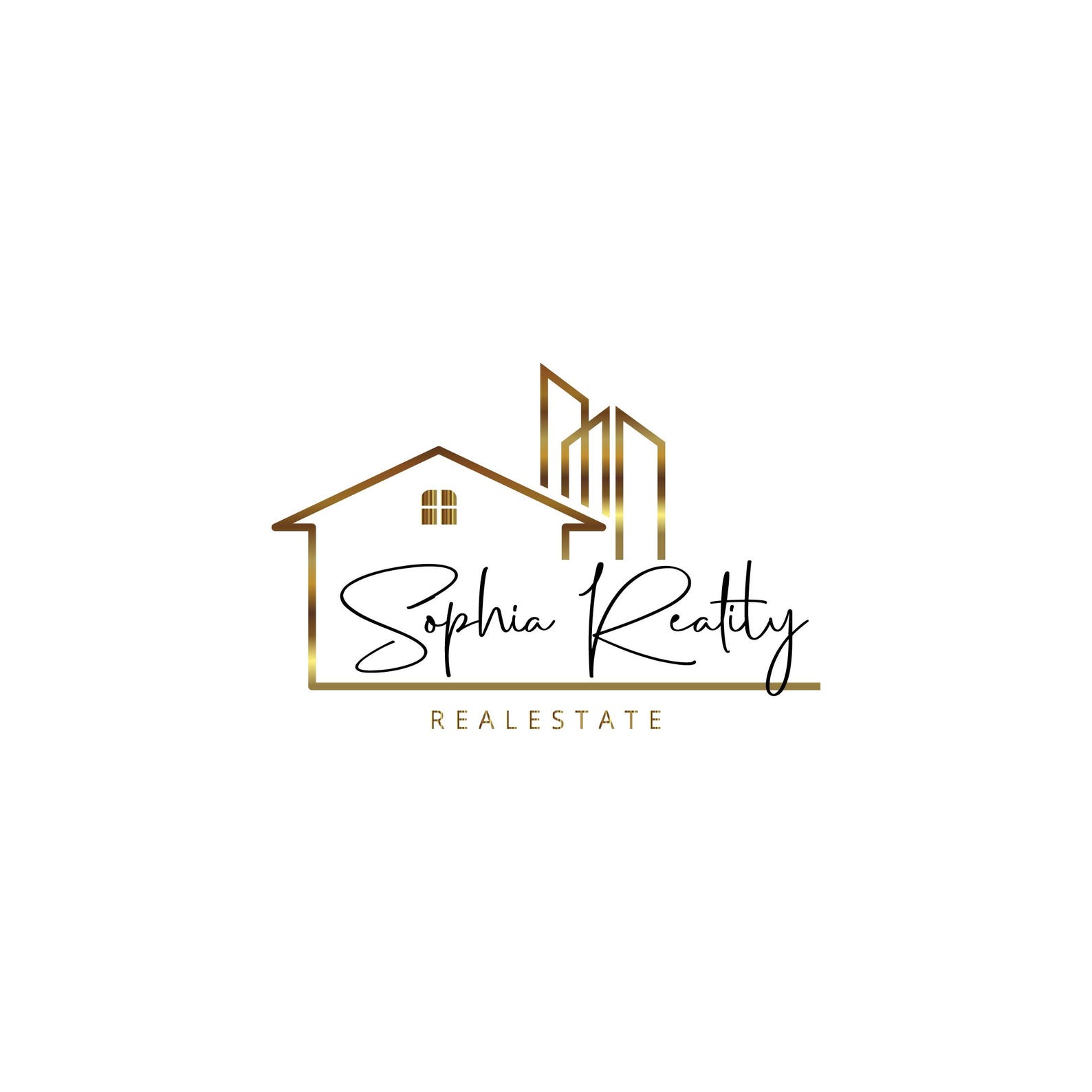 Premade Real Estate Logo Design, Premade Logo Design, Realtor Logo ...
