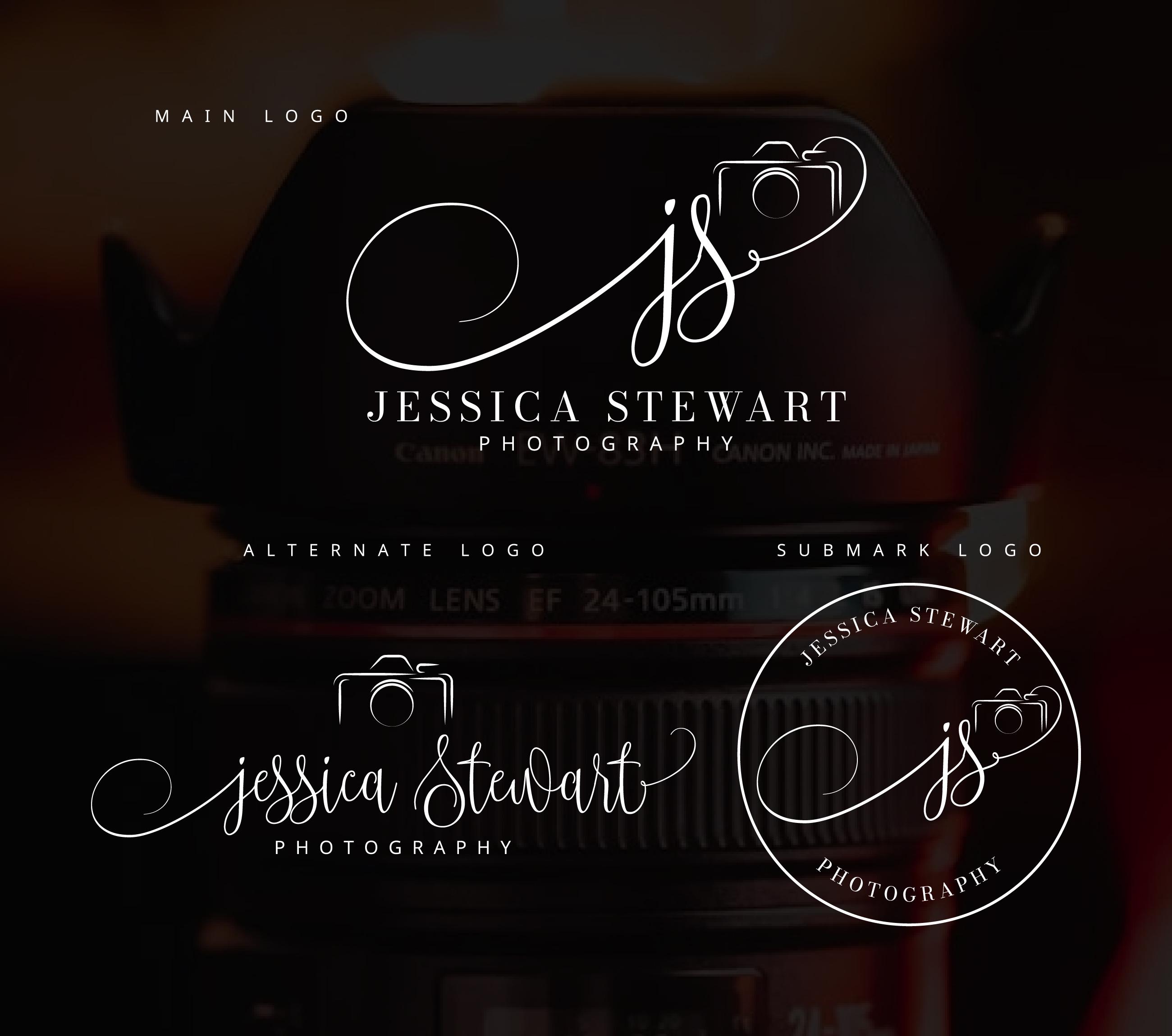 Photography Logo, Signature Logo, Circle Logo, Camera Logo ...