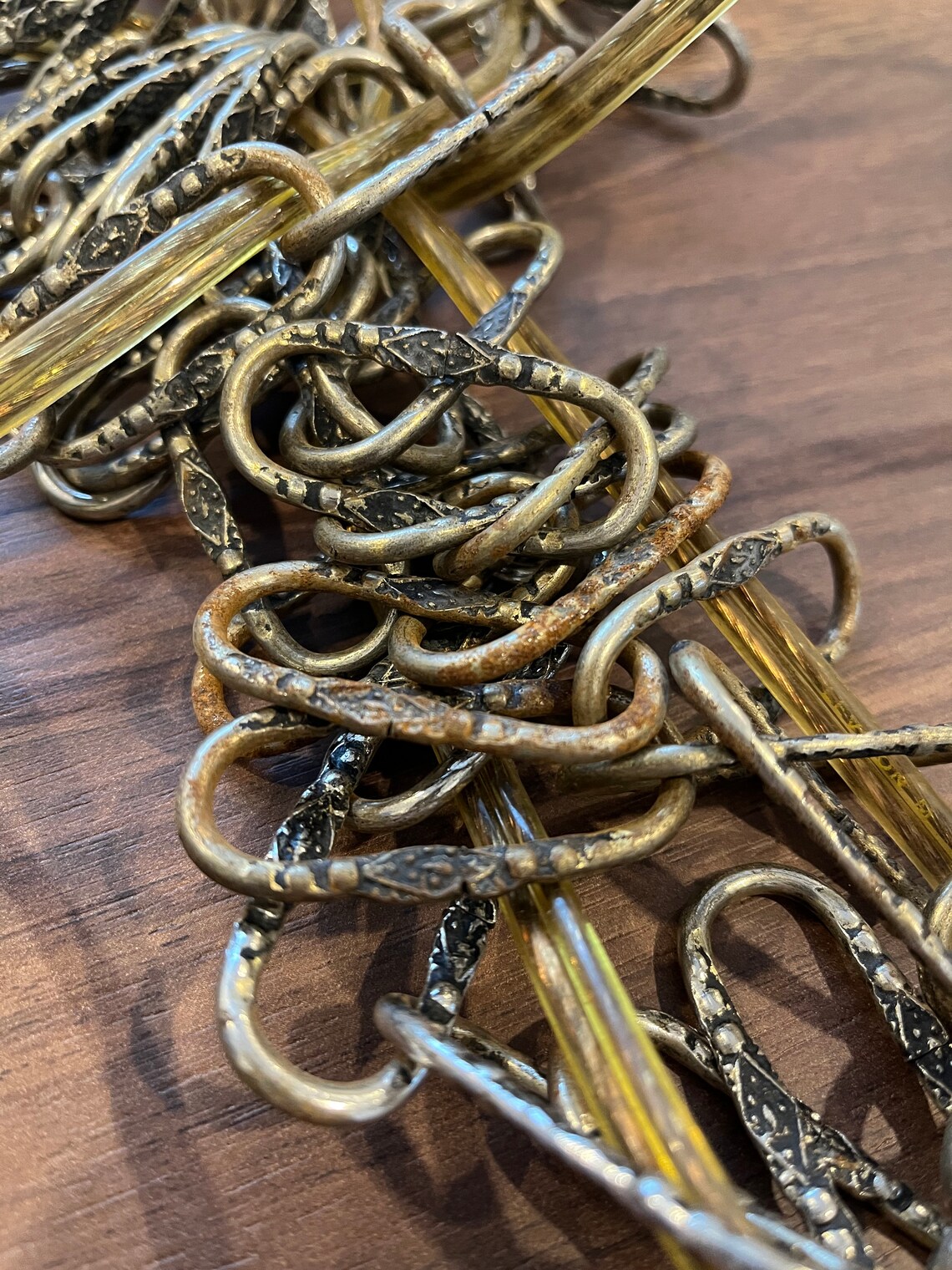 Rare SWAG Hanging Lucite String Art Lamp by PAUL SECON for Sompex Mid ...