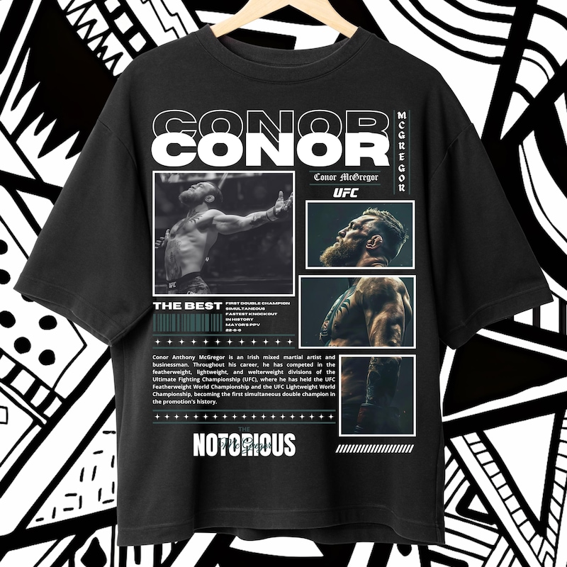 Ufc Shirts Conor Mcgregor - Etsy