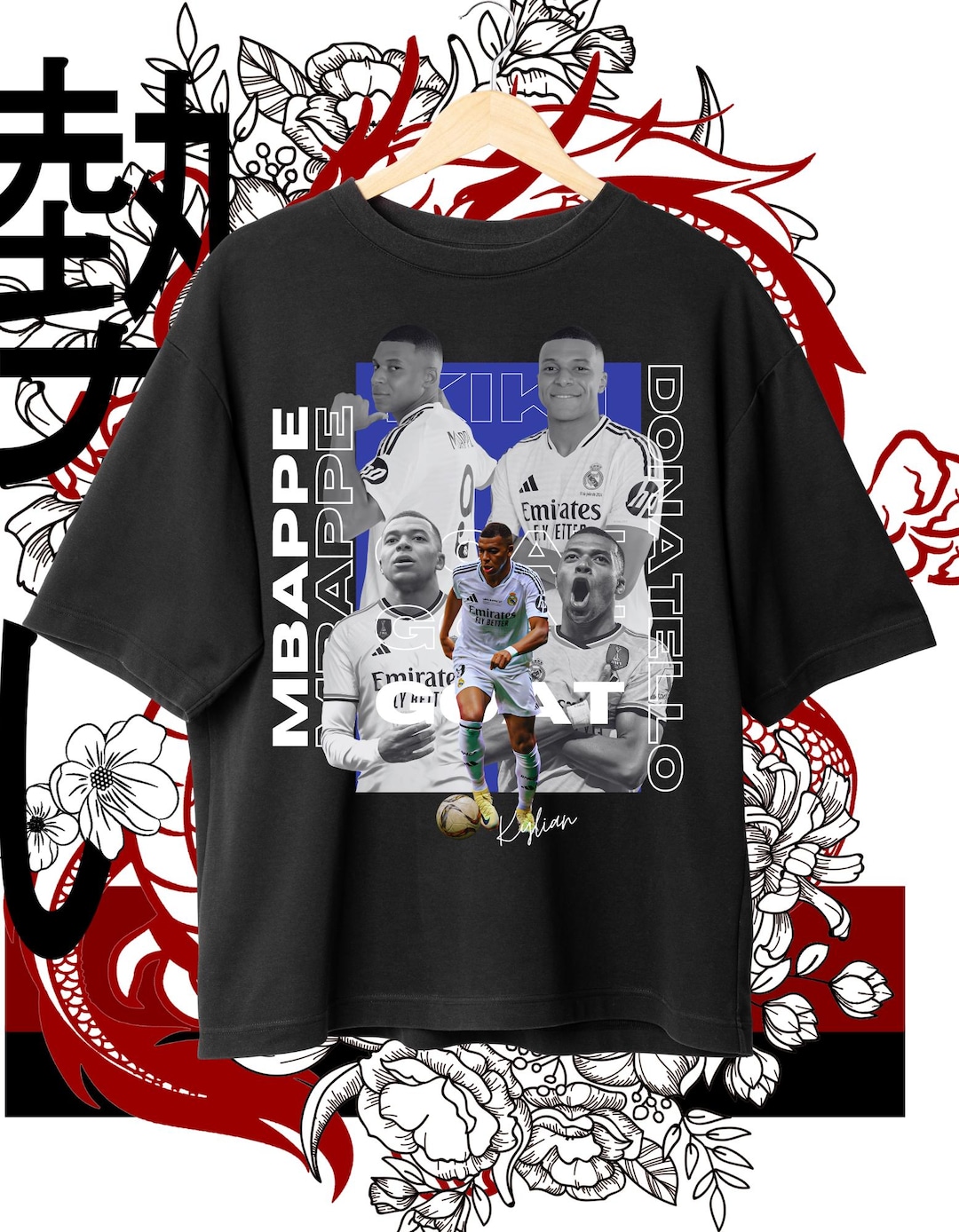 Kylian Mbappe T-shirt Design, Football PNG Download, Pirate T-shirt ...