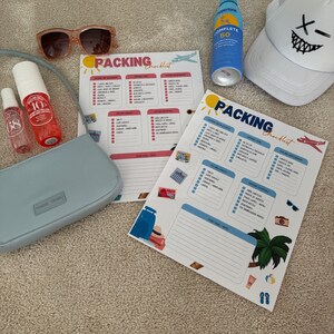Editable Kids Travel Packing List, Checklist Customizable Canva ...