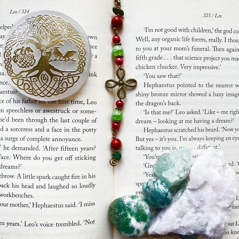 Handmade Irish Celtic Knot Bookmark: Pagan Reading Accessory, Irish ...