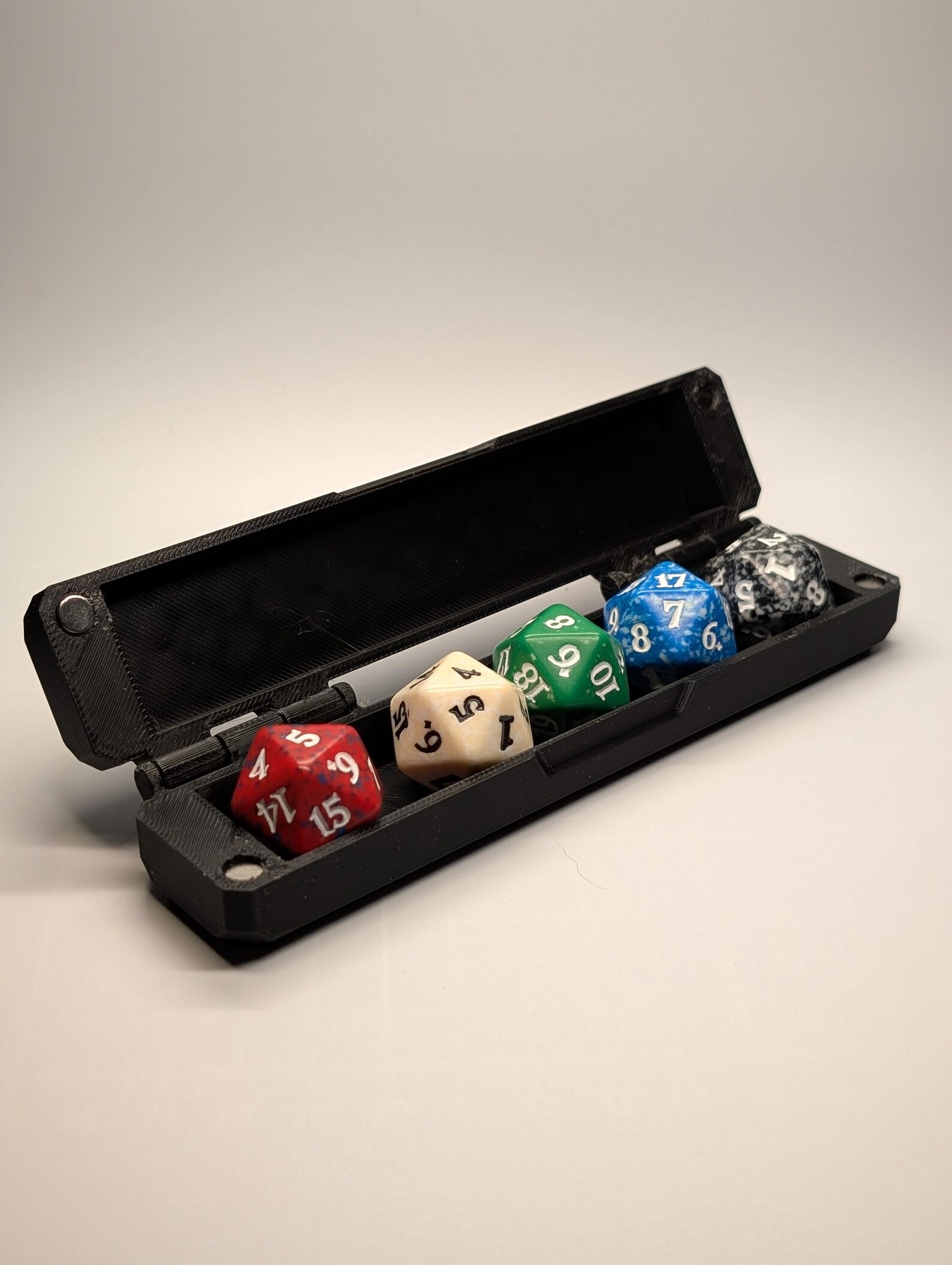 Magnetic Dice Case | Compact D20 or Dice Storage for Tabletop Rpgs - Etsy