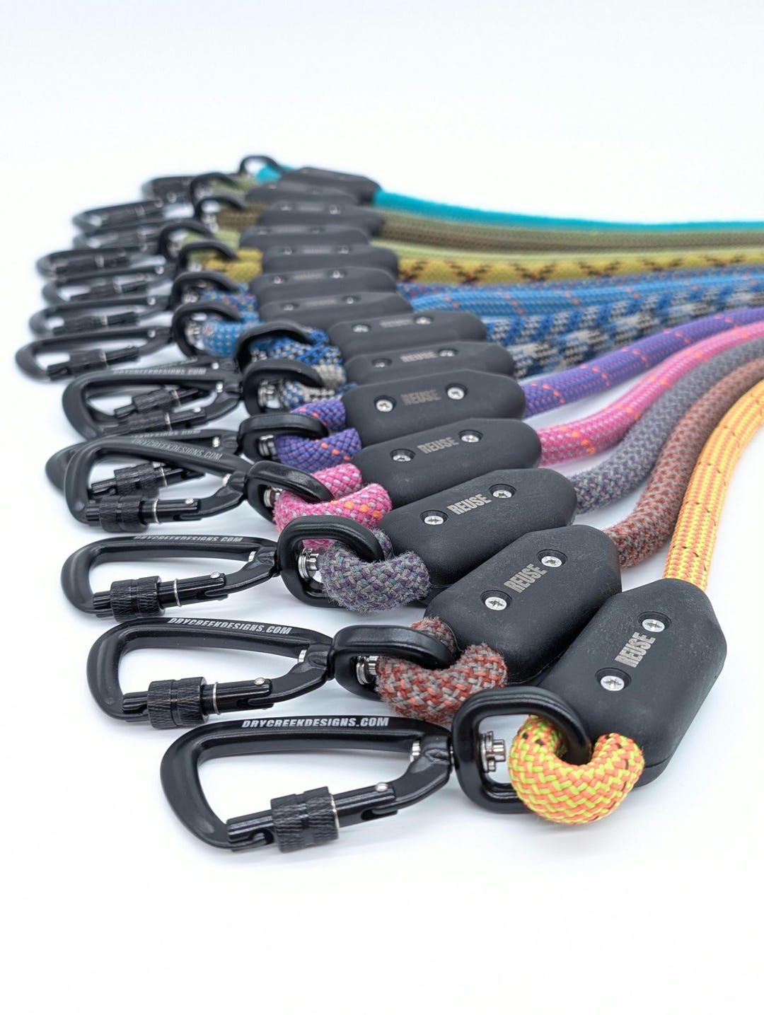 Climbing Rope Dog Leashes - Durable - Versital - Handmade Recycled Rope ...