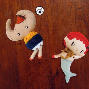 On Sale! Croissant. DIY Paper Puppet. Dolo Croissant, Cut Out Paper ...