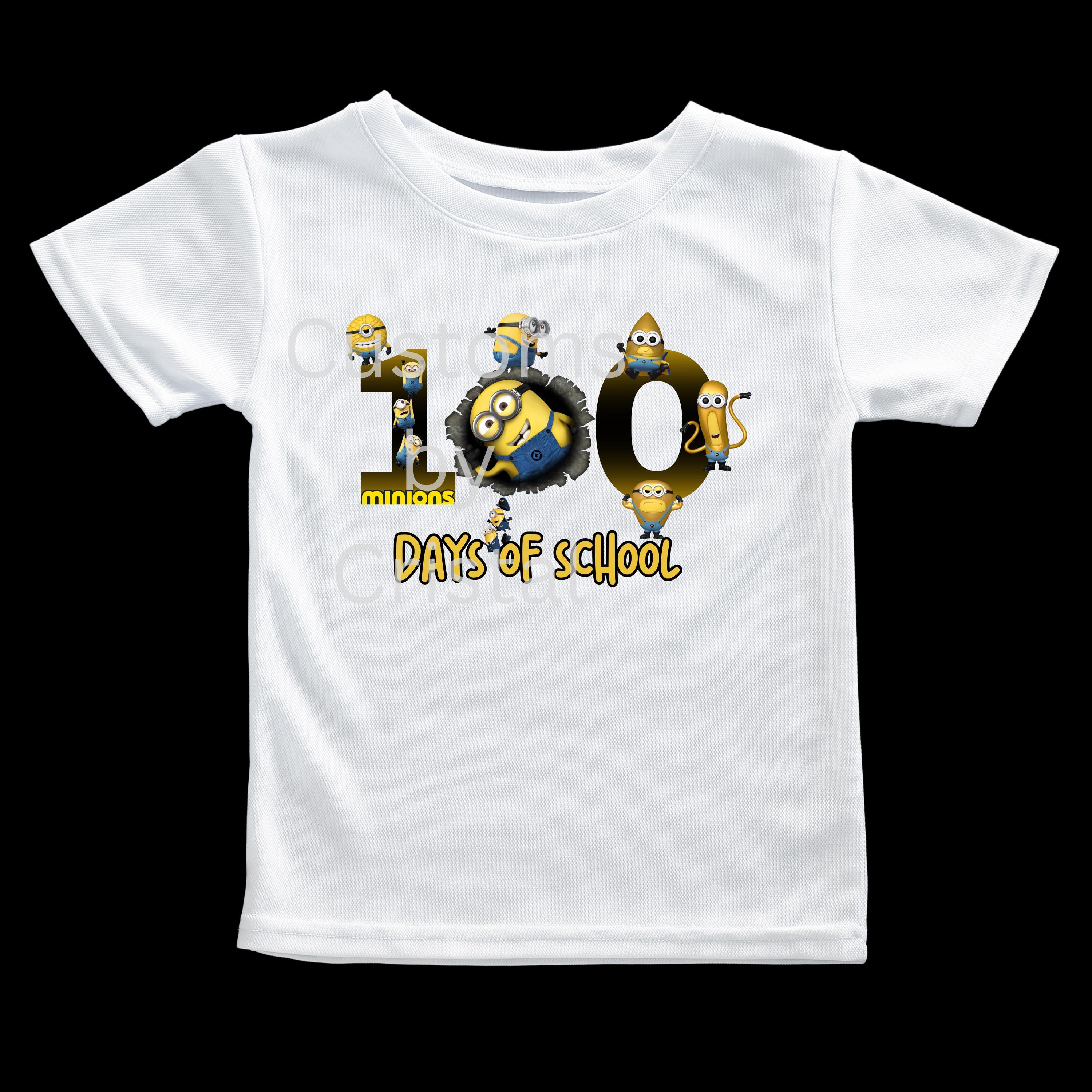 100 Days of School, Despicable Me 4, Despicable Me, Png. - Etsy