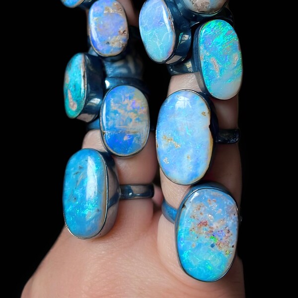 Opal Ring - Etsy