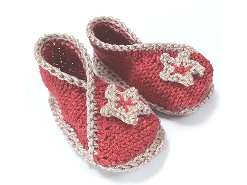Knitting Pattern Baby Kimono Shoes Booties Baby Crossover Shoes 1 Size ...