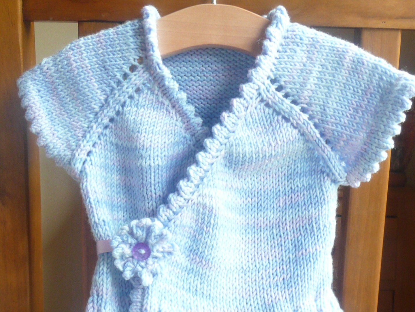 Knitting Pattern Crossover Top Down Cardigan Vest Sweater Carina a Top ...