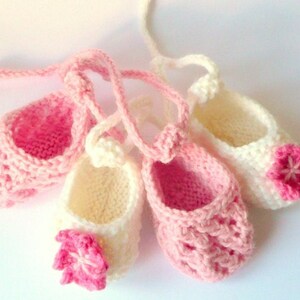 INSTANT Download BABY Bootiesknitting PATTERN Baby Ballerina - Etsy