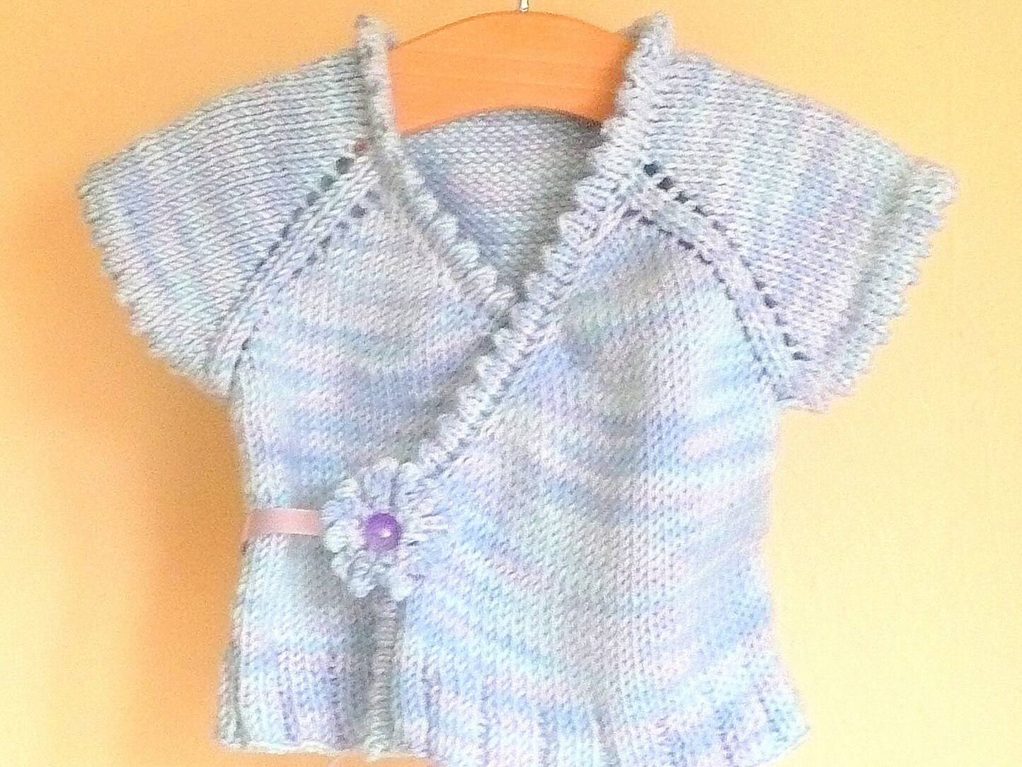 Knitting Pattern Crossover Top Down Cardigan Vest Sweater Carina a Top ...