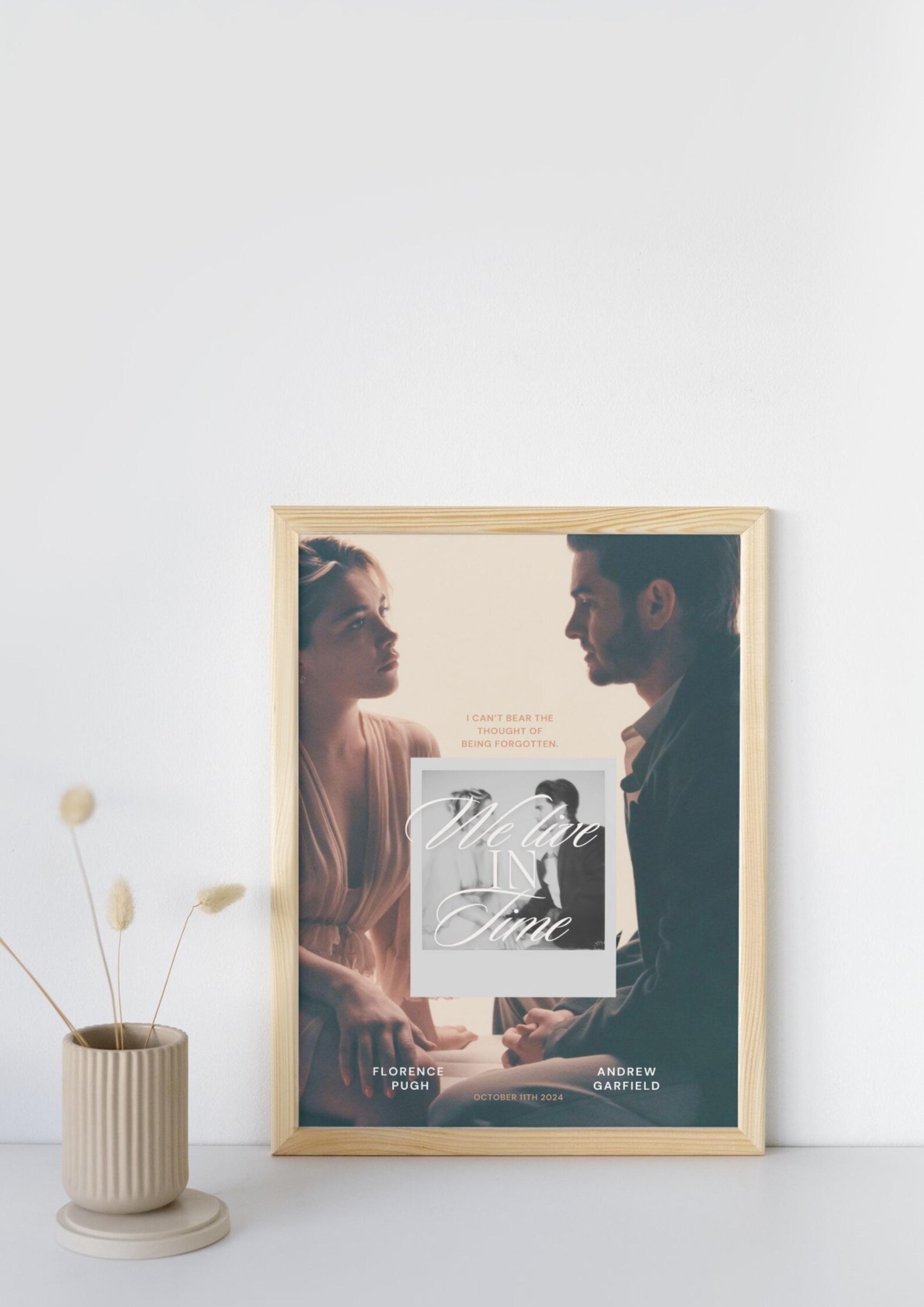 WE LIVE in TIME - the Thought of Being Forgotten - Etsy