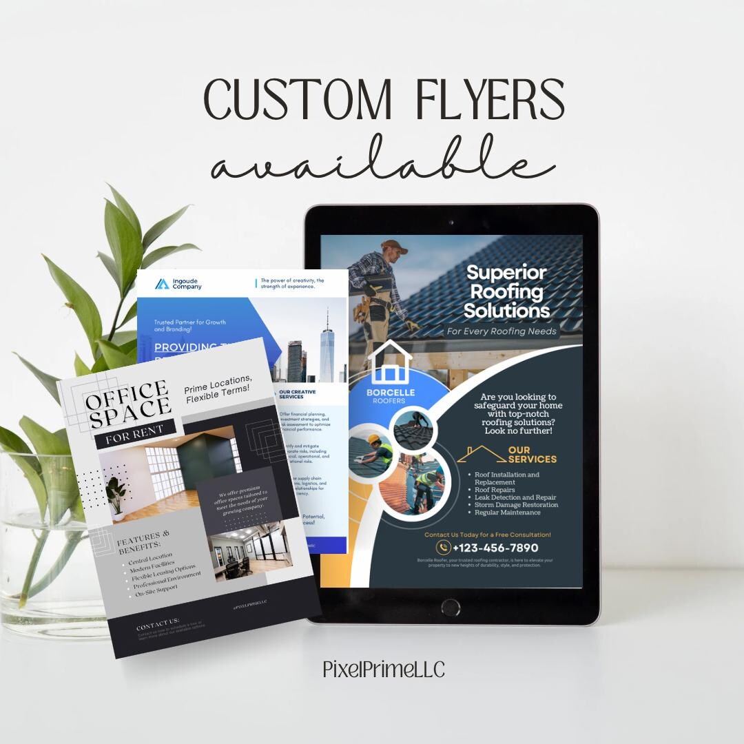 Custom Flyer Design, Customizable Poster Designs for Any Occasion ...