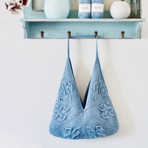 Fractal Bloom Project Bag Crochet Pattern - Etsy