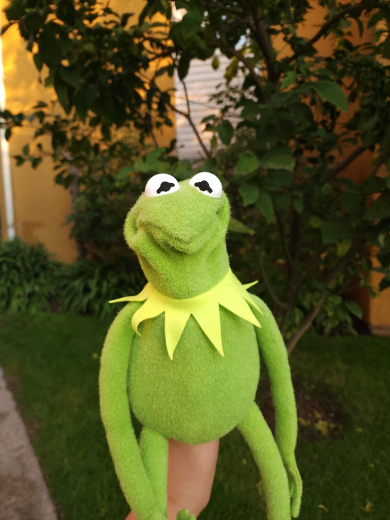 Green Frog Henson/muppet Style Puppet - Etsy UK