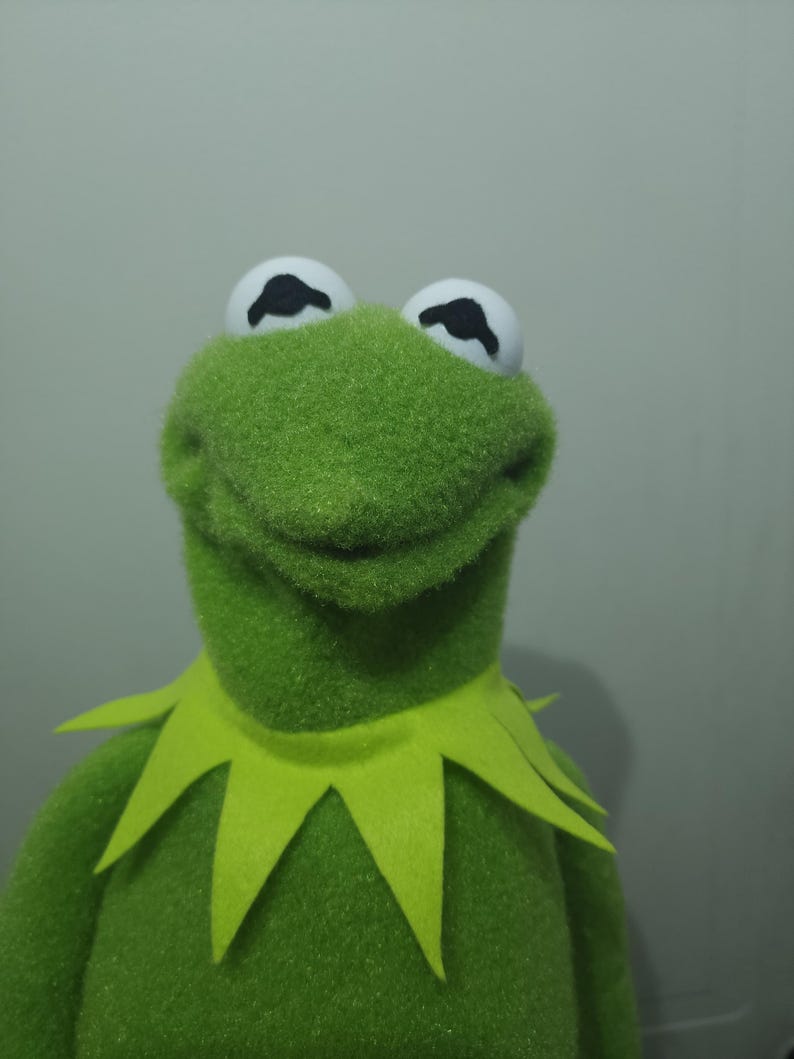 Green Frog Henson/muppet Style Puppet - Etsy UK
