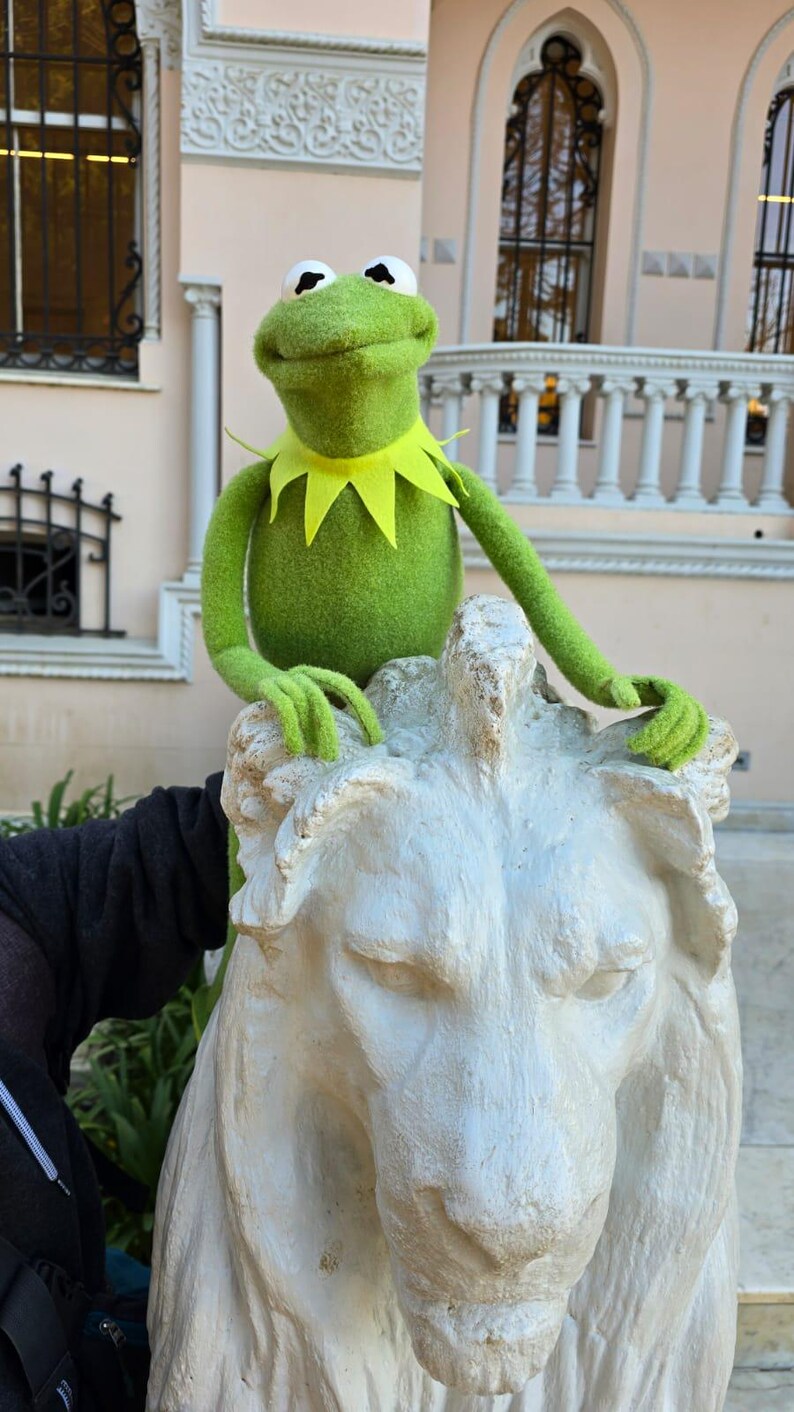 Green Frog Henson/muppet Style Puppet - Etsy UK