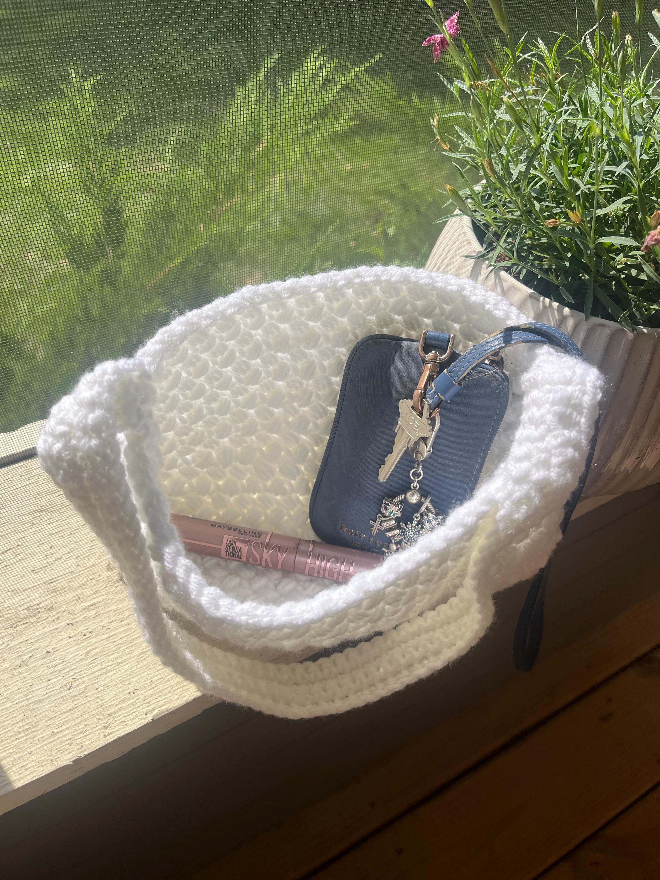 Crochet Handbag, Small Purse, Handmade Bag, Travel Bag, Gifts for Her ...