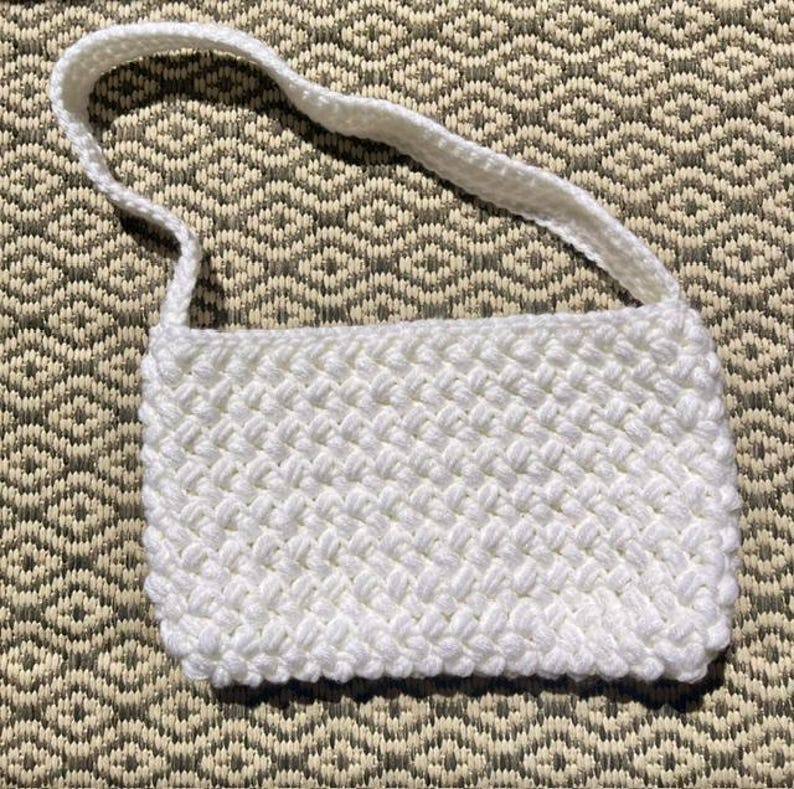 Crochet Handbag, Small Purse, Handmade Bag, Travel Bag, Gifts for Her ...