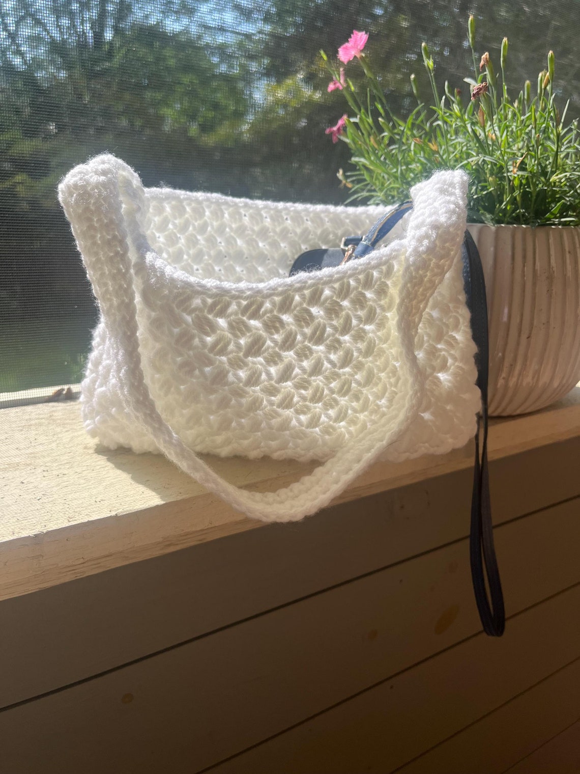 Crochet Handbag, Small Purse, Handmade Bag, Travel Bag, Gifts for Her ...