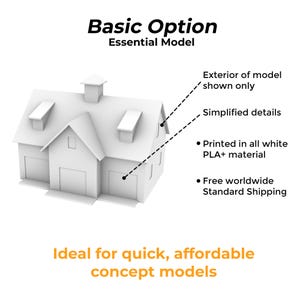 Custom 3D Printed Architectural Scale Model – House or Building ...