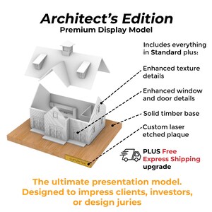 Custom 3D Printed Architectural Scale Model – House or Building ...