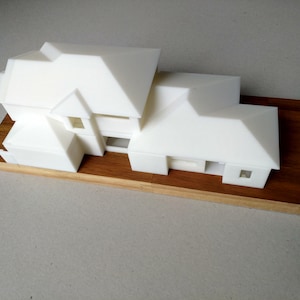 Custom 3D Printed Architectural Scale Model – House or Building ...