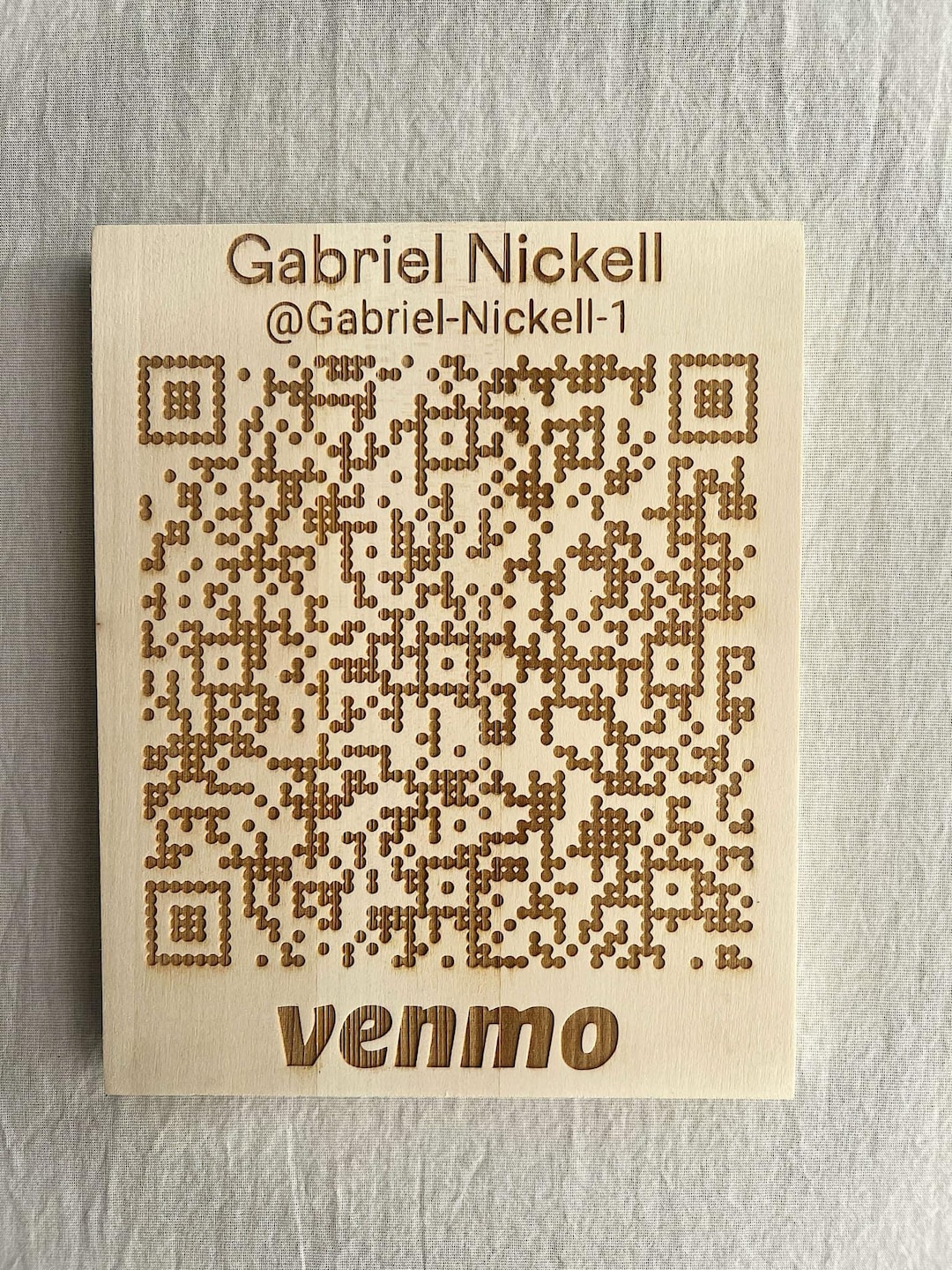 Venmo QR Code Sign, Business or Social Media Sign, Payment Sign ...