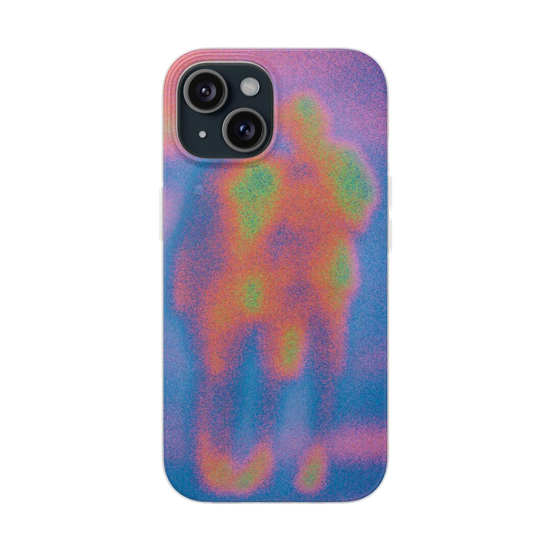 Pink, Blue & Purple Aura Gradient Phone Case, Y2K Cute Trendy Cover ...