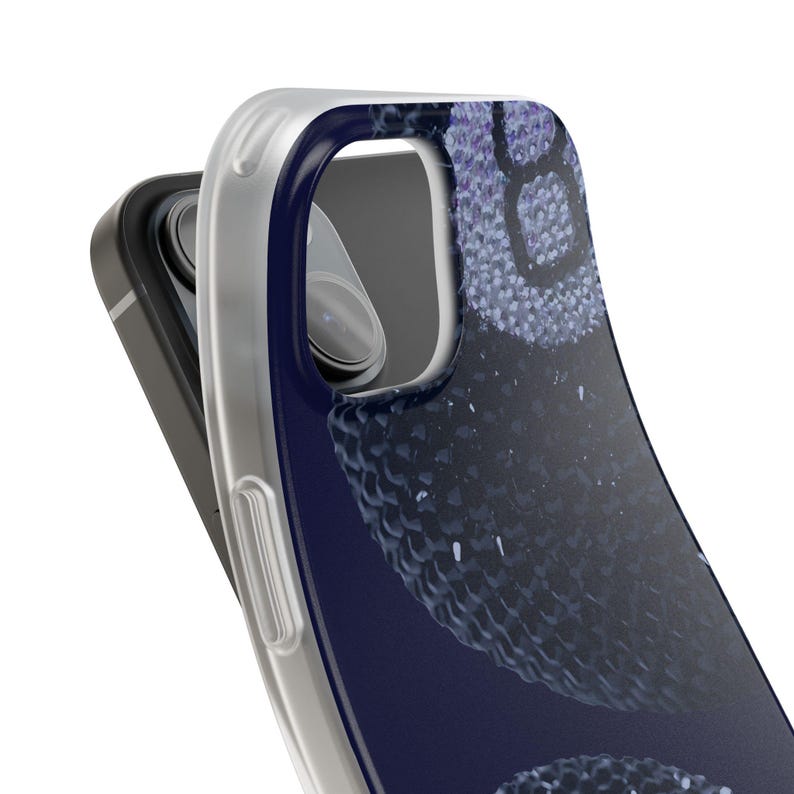 Navy Blue, 8 Ball Phone Case, Y2K Cute Collage Case, Trendy Vintage ...